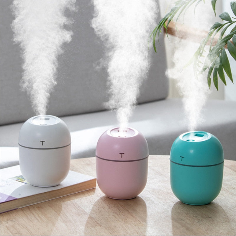 2020 Ultrasonic Mini Air Humidifier 200ML Aroma Essential Oil Diffuser ...