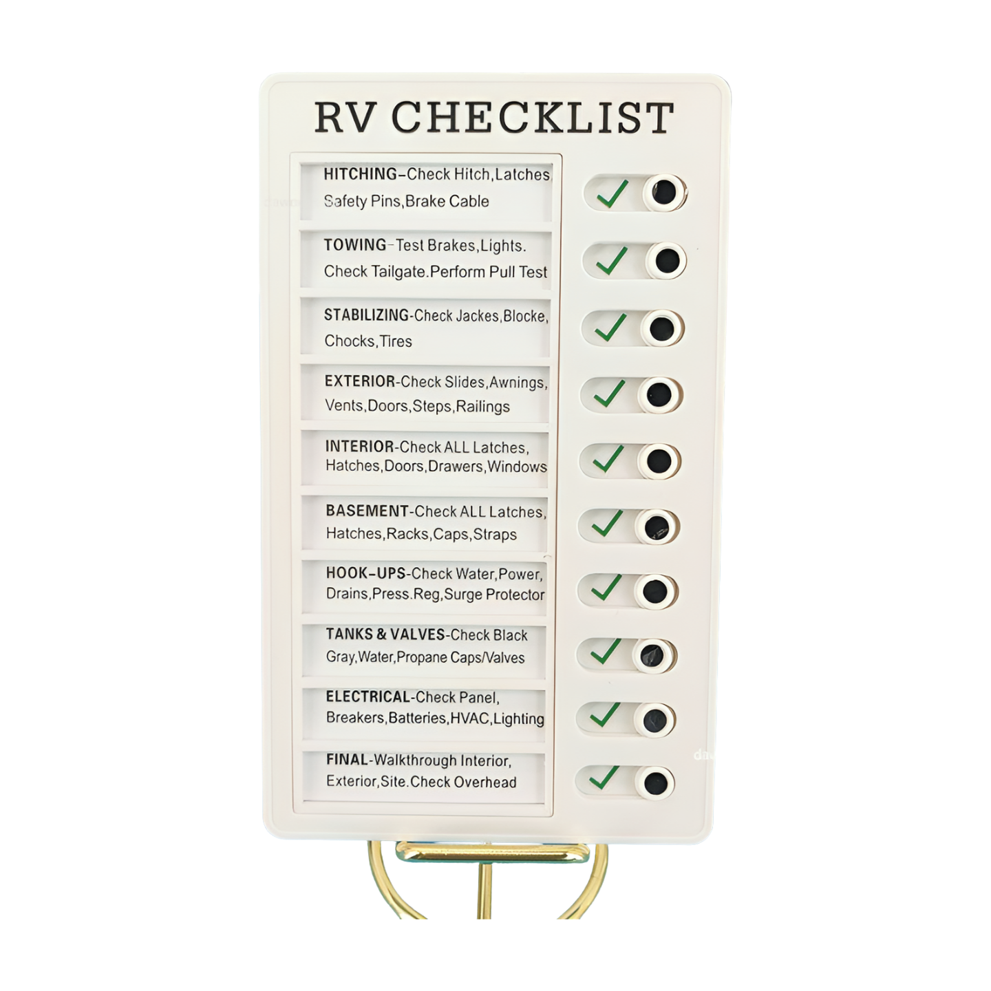 Reusable Checklist Board – Jules Goods N Stuff